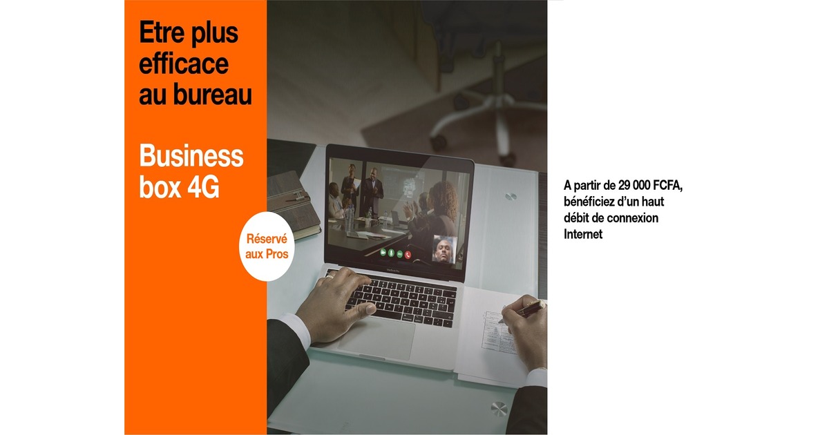 Business Box 4G+ | Offres Business Internet | Orange Business Burkina Faso